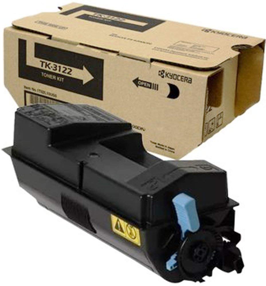 Kyocera TK-3122 (TK3122) Black Toner Cartridge 2-Pack for ECOSYS M3550idn, M3560idn, FS-4200DN