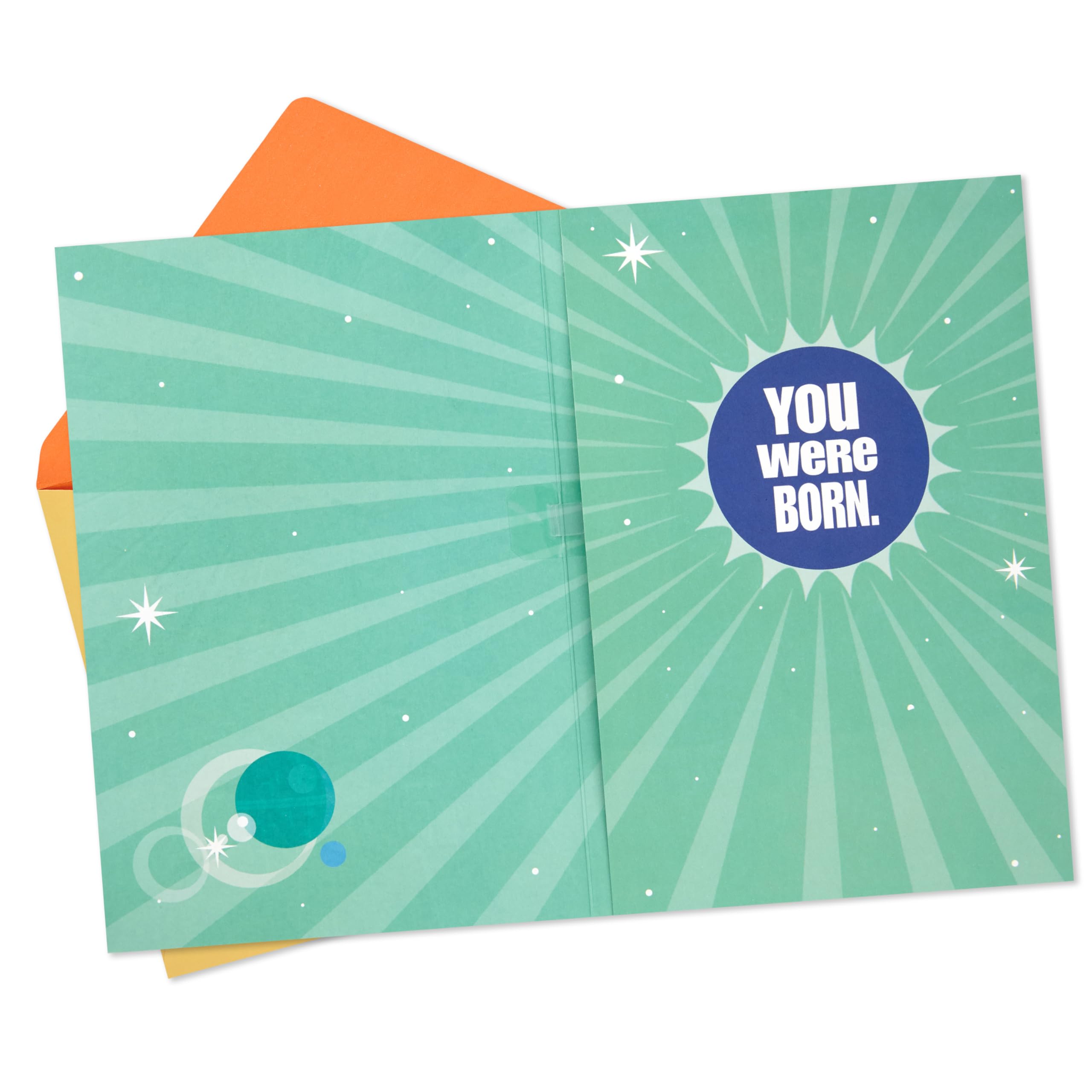 Hallmark Star Wars Funny Birthday Card with Sound (Long, Long, Long Time Ago)