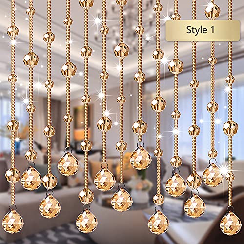 BCGT Beaded Curtain for Doorway Room Divider Party Wedding Kids Bedroom Decorations, 10/15/20 Article (Color : 20 Article, Size : 180cm)