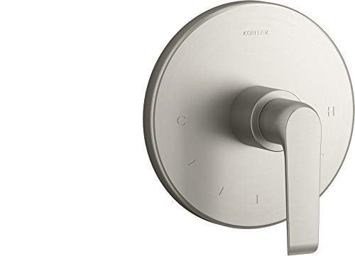Kohler K-T97022-4-BN Avid Thermostatic Valve Trim with Lever Handle