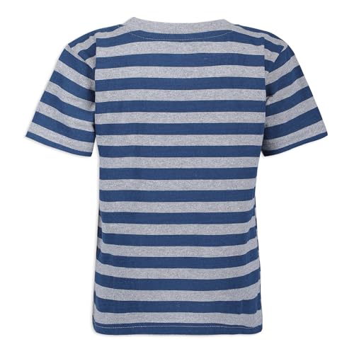 Disney Little Boys' 3 Pack Cars T-Shirts, Blue, 7