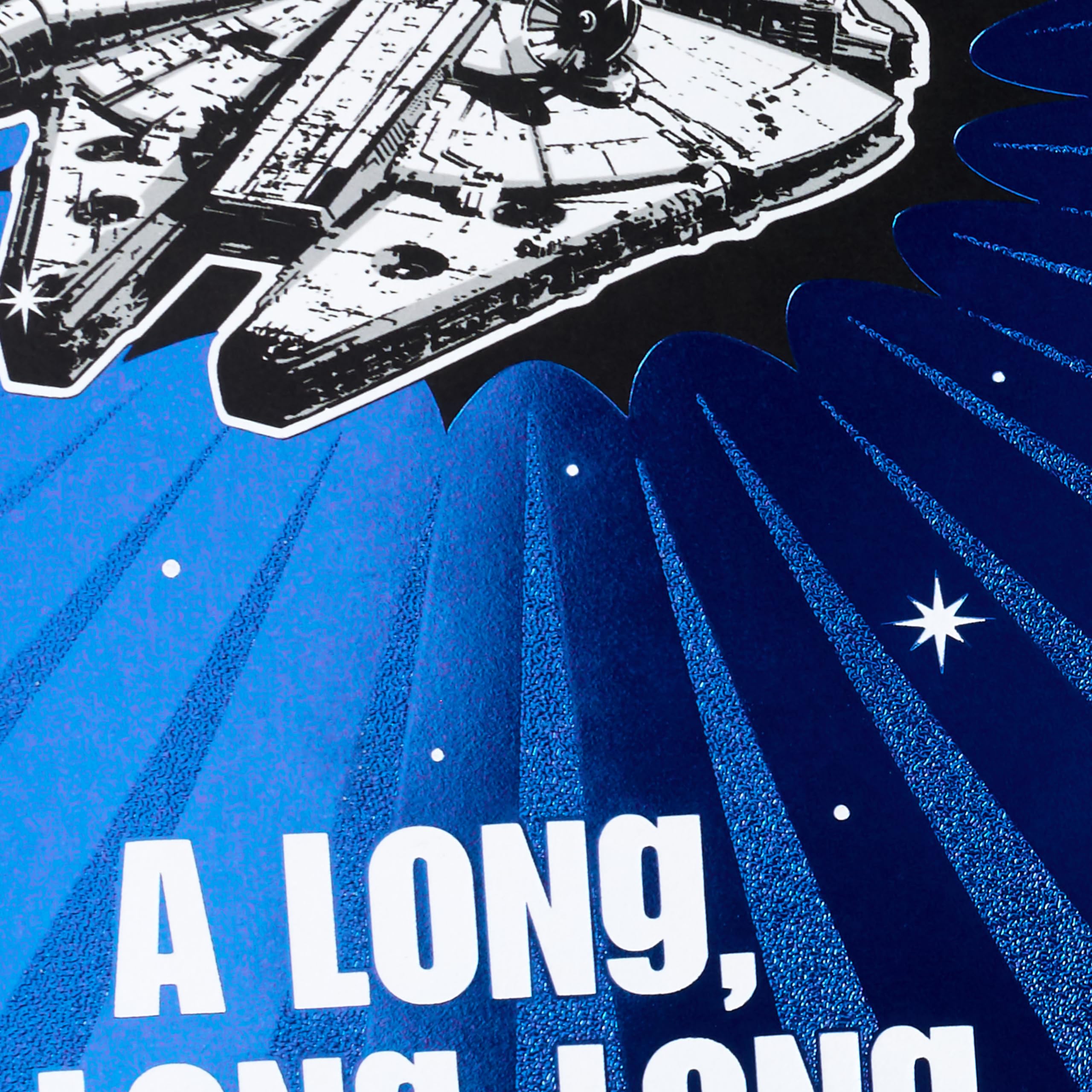 Hallmark Star Wars Funny Birthday Card with Sound (Long, Long, Long Time Ago)