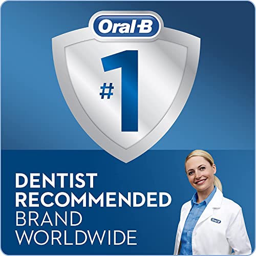 Genuine Original Oral-B Braun Precision Clean Replacement Rechargeable Toothbrush Heads (10 Count) - International Version, German Packaging