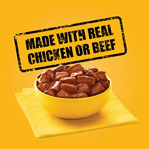 PEDIGREE CHOICE CUTS IN GRAVY Adult Soft Wet Dog Food Pack ( Variety: Beef, Chicken, Filet), 3.5 Oz - 30 Count (Pack of 1)