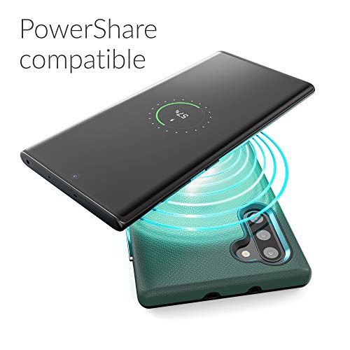 Crave Note 10 Case, Dual Guard Protection Series Case for Samsung Galaxy Note 10 - Forest Green