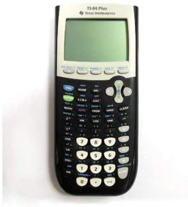 Texas Instruments Ti-84 Plus Graphing calculator - Black (Renewed)