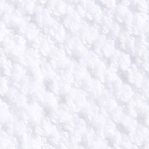 Great Bay Home 100% Cotton Quick-Dry Bath Towel Set (30 x 52 inches) Highly Absorbent, Textured Popcorn Weave Bath Towels. Acacia Collection (Set of 4, Optic White)