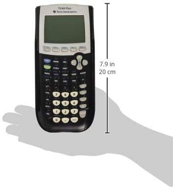 Texas Instruments Ti-84 Plus Graphing calculator - Black (Renewed)