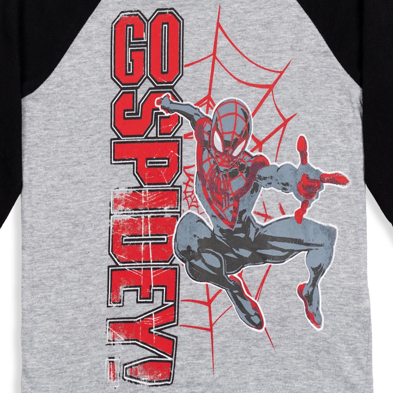 Marvel Spider-Verse Spider-Man Miles Morales Toddler Boys 2 Pack T-Shirts 4T