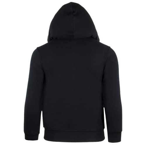 Marvel Avengers Boys Zip-Up Hooded Cosplay Sweatshirt, Black Panther, Hulk, or Miles Morales Spider-Man (Miles Morales, Size 4)