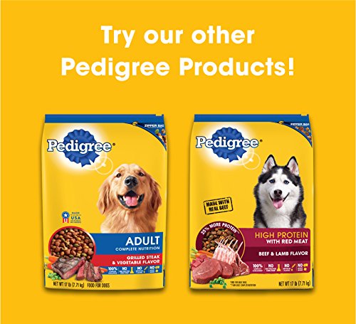 Pedigree Complete Nutrition Adult Dry Dog Food Roasted Chicken, Rice & Vegetable Flavor, 40 Lb. Bag