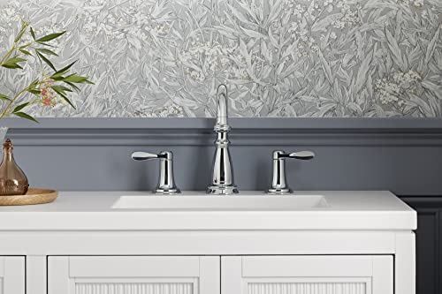 Kohler 27380-4-BN BELLERA® Widespread Bathroom Sink Faucet, 1.2 GPM, Vibrant Brushed Nickel