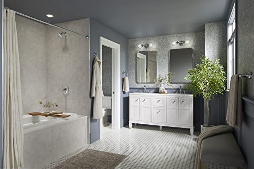 Kohler 27380-4-BN BELLERA® Widespread Bathroom Sink Faucet, 1.2 GPM, Vibrant Brushed Nickel