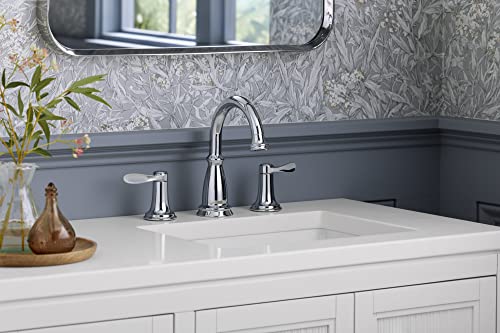 Kohler 27380-4-BN BELLERA® Widespread Bathroom Sink Faucet, 1.2 GPM, Vibrant Brushed Nickel