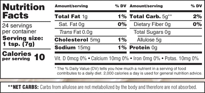 Keystone Pantry Sugar-Free Butter Cream Frosting Mix – 7.9 oz Bag – 6-Pack – Sugar & Gluten Free – Kosher Dairy – Zero Net Carbs – Made with Allulose (Vanilla Butter Cream)