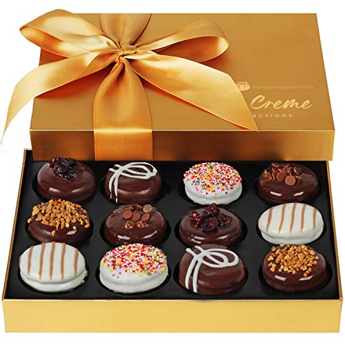 Hazel & Creme Chocolate Cookies Gift Basket - Easter Gourmet Cookies - Food Gift for Men and Women - Birthday, Thank You, Corporate, Holiday Gifting