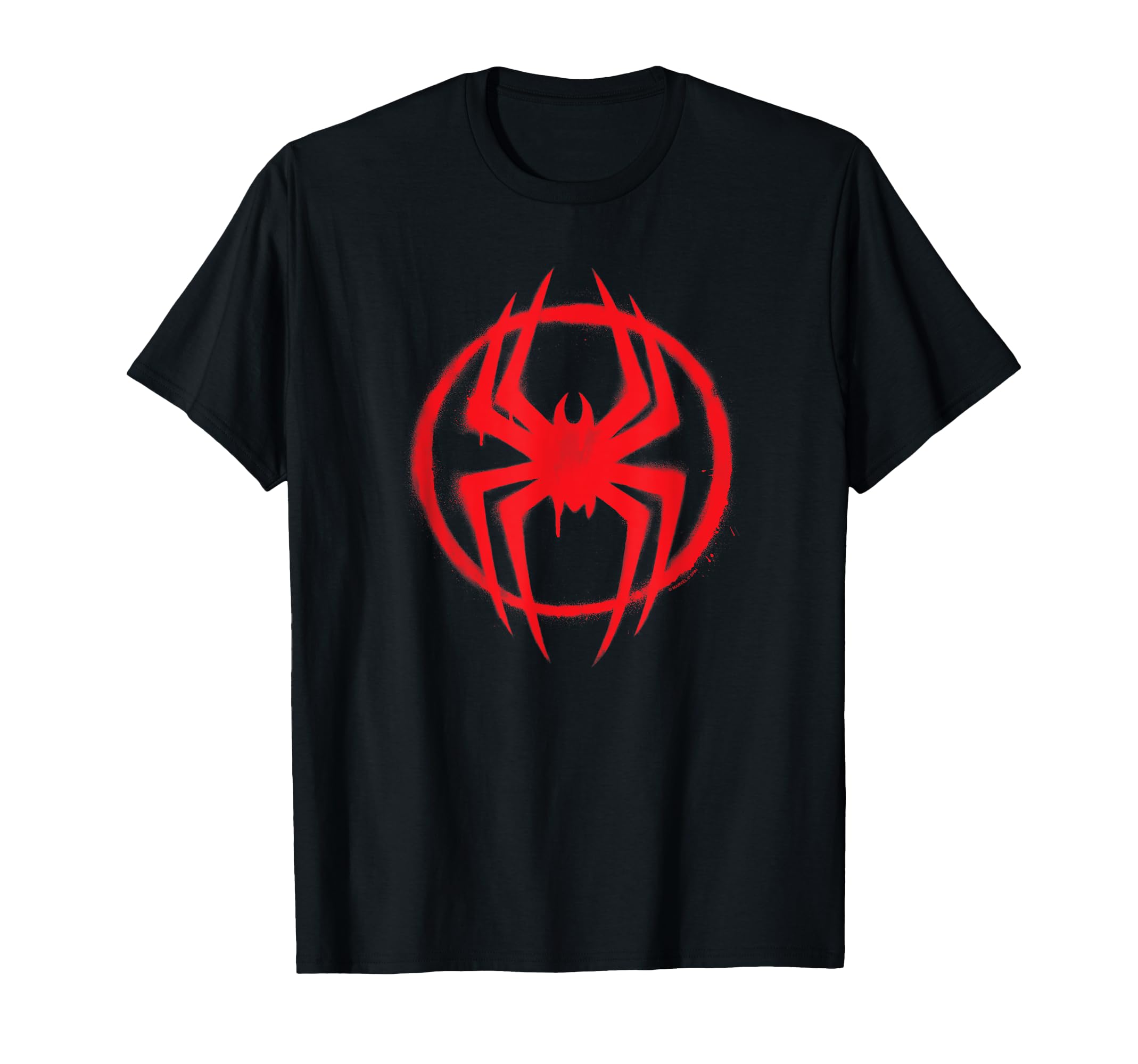 Marvel Spider-Man Across The Spider-Verse Part 1 Miles Logo T-Shirt