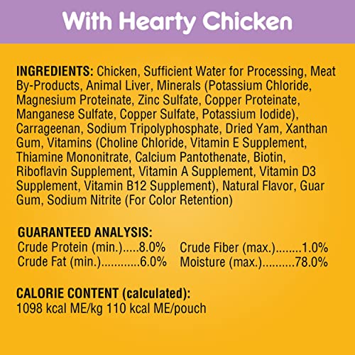 PEDIGREE CHOPPED GROUND DINNER Adult Soft Wet Dog Food 30-Count Variety Pack, 3.5 Ounce (Pack of 30)