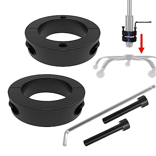Gjpwyfdc Office Chair Cylinder Replacement Tool, Chair Base Removal Tool, Suitable for Office Chairs That Have Been Used for A Long Time. (Black-Big)