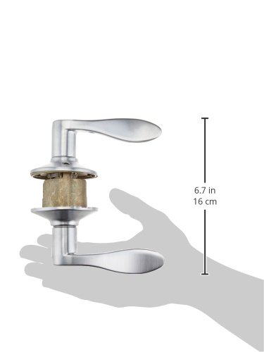 SCHLAGE F10 ACC 626 Accent Passage Lever, Satin Chrome