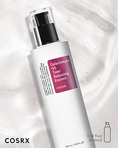 COSRX Galactomyces 95 Tone Balancing Essence, 100ml / 3.38 fl.oz | Galactomyces Ferment Filtrate 95% | Korean Skin Care, Not Tested on Animals, Paraben Free