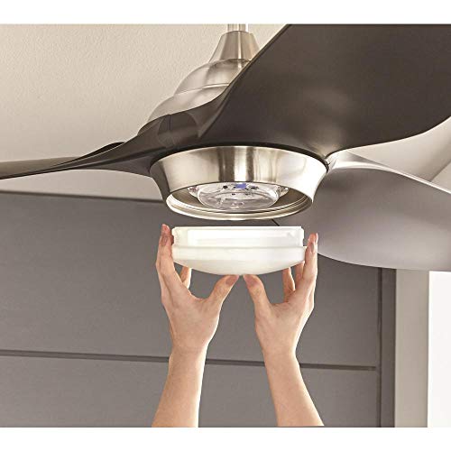Home Decorators Collection YG638-BN Bachton 60 in. LED DC motor Brushed Nickel Ceiling Fan