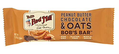 Bob's Red Mill Peanut Butter Chocolate and Oats Bob's Bar, 21.12 Ounce (Pack of 12)