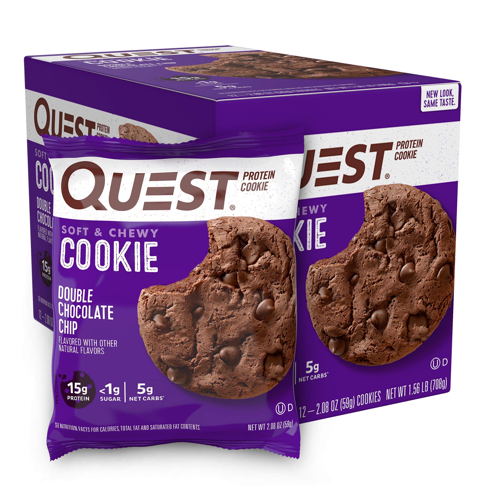 Quest Nutrition High Protein Peanut Butter Cups, Cookies and More Snack Bundle (12 Count)