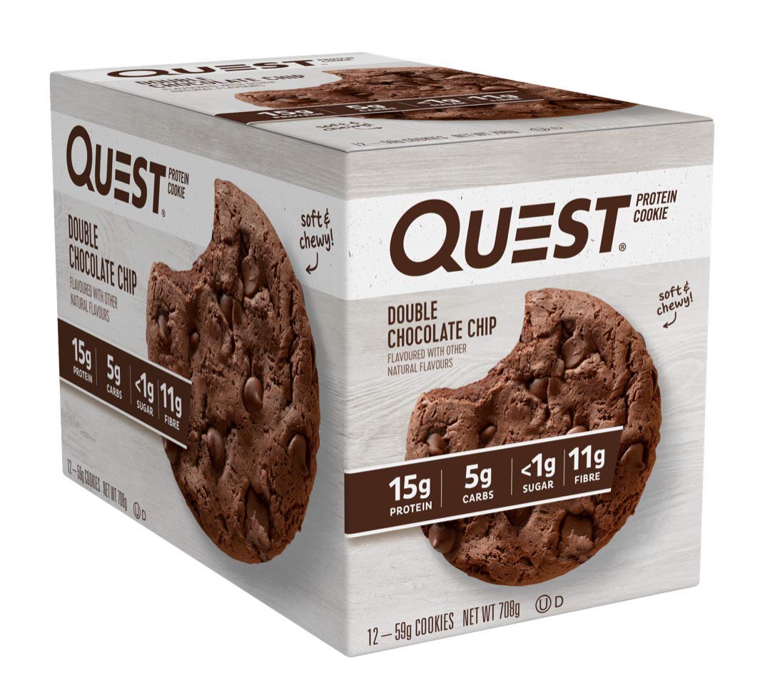 Quest Nutrition High Protein Peanut Butter Cups, Cookies and More Snack Bundle (12 Count)