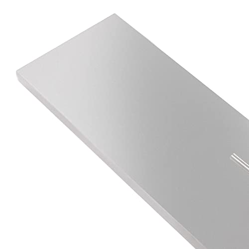 YIYIBYUS Fire Pit Burner Cover- Fire Pit Burner Cover for Rectangle Stainless Steel Drop-in Fire Pit Pan (39'' x 9'' Stainless Steel)