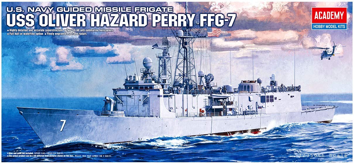 Academy USS Oliver Hazard Perry FFG-7