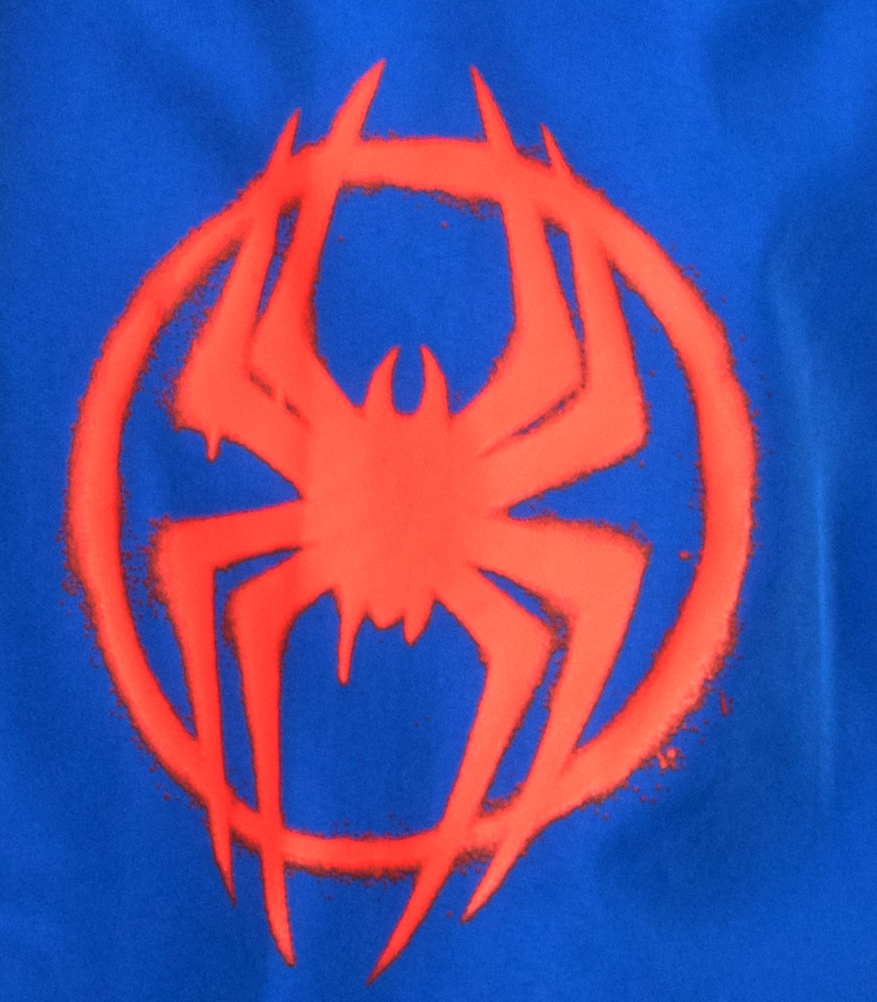 Marvel Superheroes Bomber Jacket for Boys, Avengers and Spider-Man Bomber Jacket (Royal Blue, Size 7)