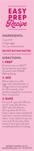 Duncan Hines Dolly Parton's Favorite Southern-Style Coconut Flavored Cake Mix, 15.25 oz.