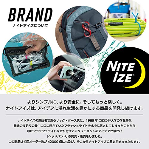 NITEIZE Cam Jam, Rope Tightener, Flexible Metal Fittings, Easy, Rope Length Adjustment, Rope Tensioner, Tent Accessory