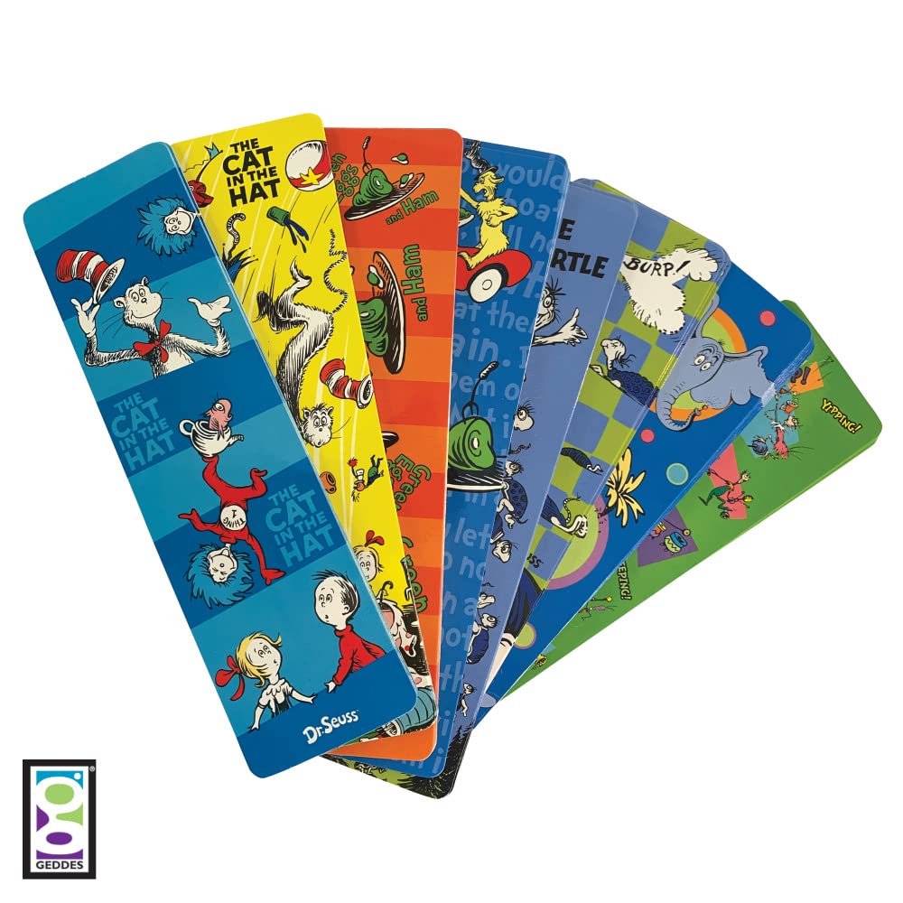 Raymond Geddes 66869 Dr Seuss Assorted Bookmarks for Kids (Pack of 50)