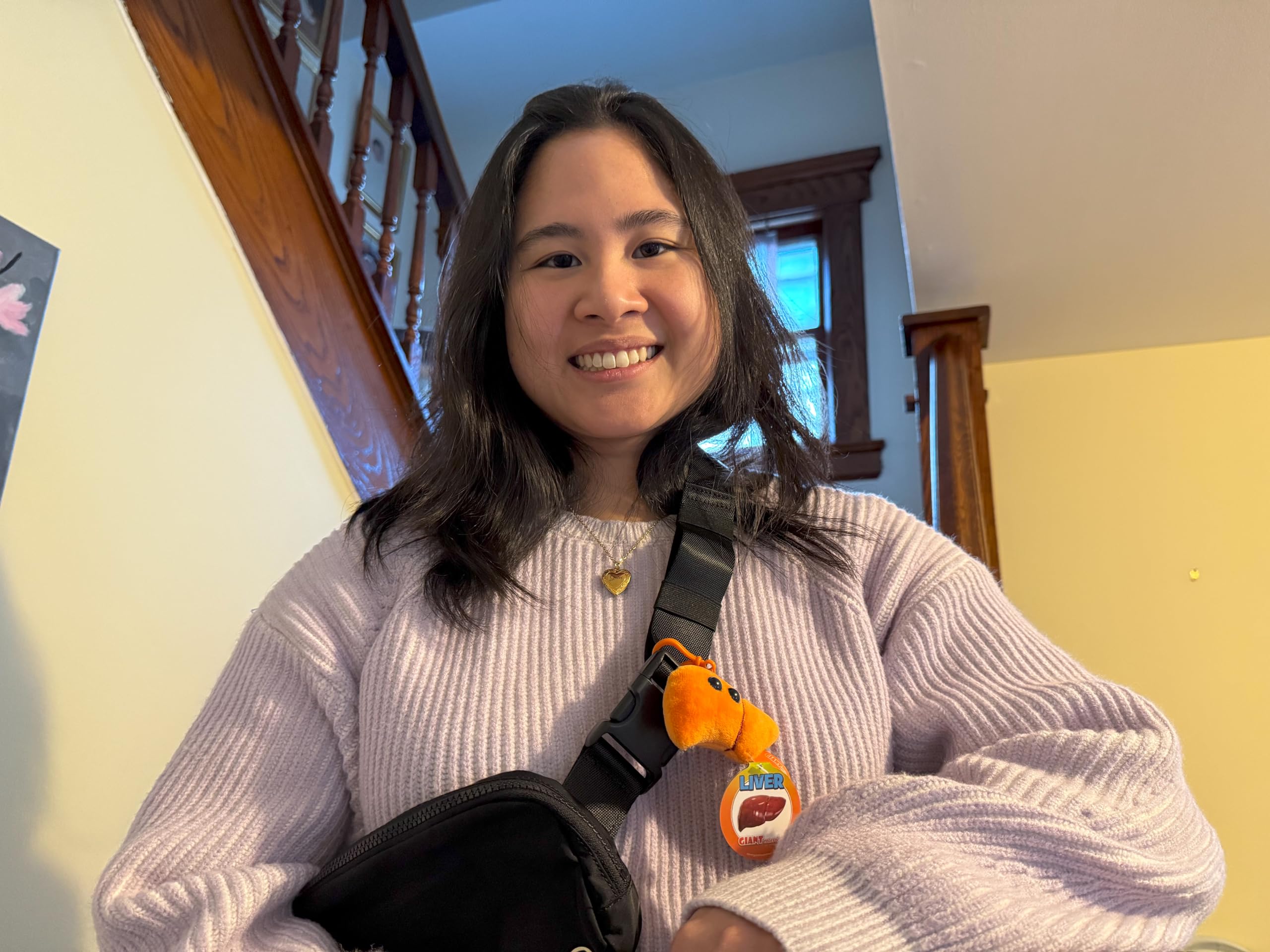 GIANTmicrobes Liver Plush Keychain β Anatomical Organ Toy, Get Well Gift for Post-Surgery or Illness, Unique Gift for Students, Educators, Doctors, Public Health Experts and Scientists