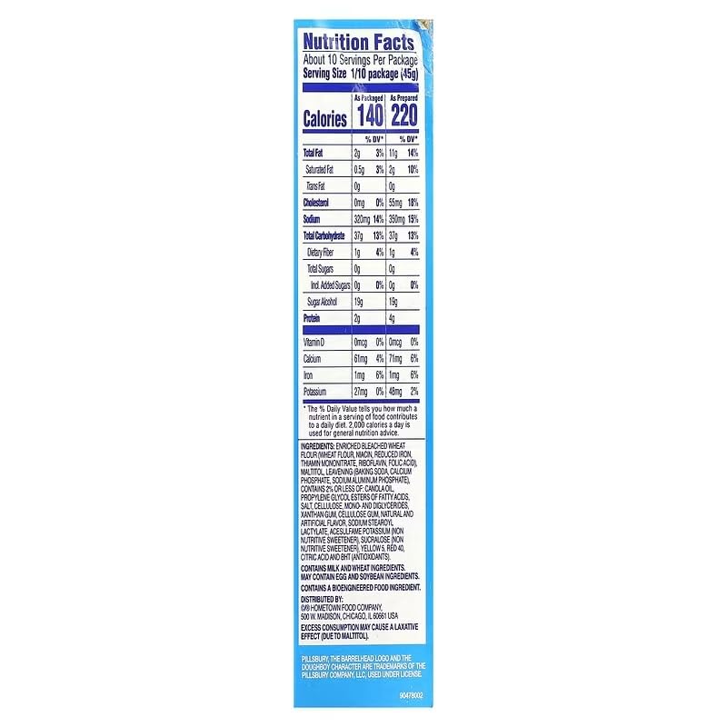 Pillsbury Moist Supreme Sugar Free Classic Yellow Premium Cake Mix (Pack of 2) by N/A [Foods]