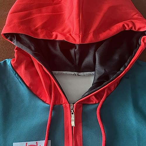Groydbee Adult Into The Spider Verse Jacket for Miles Morales Costume Halloween Spider Cosplay 3D Printed Hoodie Hooded Sweatshirt (Miles, Medium)