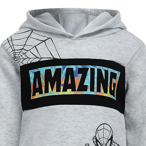 Marvel Spider-Man Boys Hoodie and Pants Set for Toddlers and Big Kids