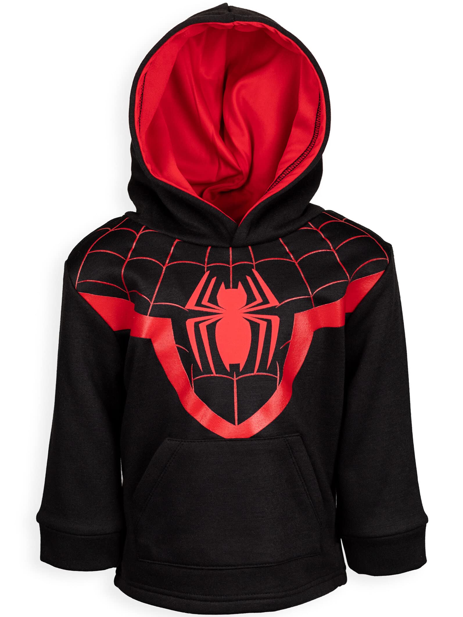 Marvel Spider-Man Miles Morales Toddler Boys Fleece Athletic Hoodie 5T
