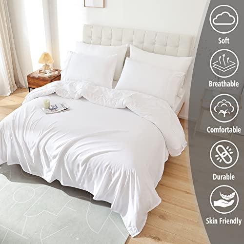 4-Piece BedSheets Set-800 Thread Count-100% Cotton Bedding Set for Cal-King Size Bed-Long Staple Cotton Soft Sateen Weave, Fits Upto 14'' Deep Pockets Fitted Sheet-Light Grey