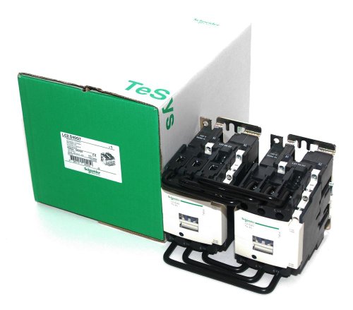 Schneider Electric Reversing Contactor, 120V Coil, 40A Iec