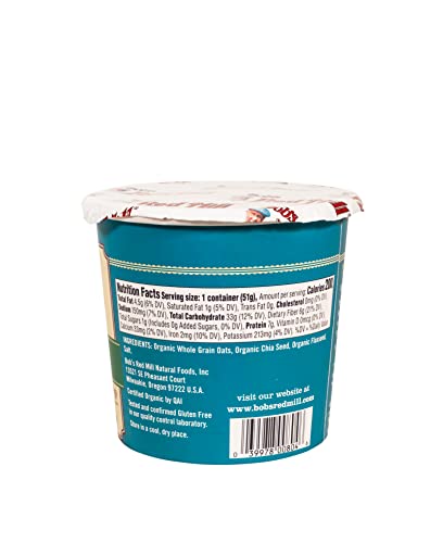 Bob's Red Mill Organic Gluten Free Oatmeal Cup, Classic (Pack of 12)