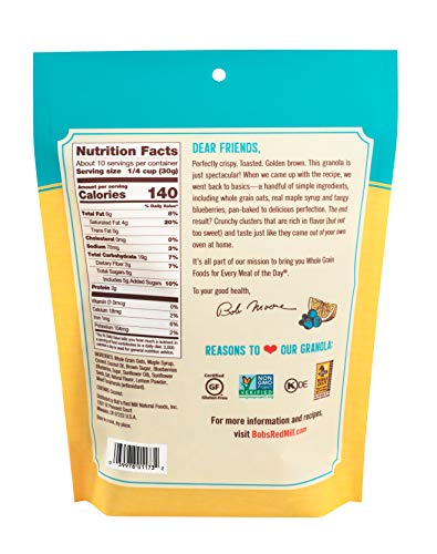 Bob's Red Mill Homestyle Lemon Blueberry Granola, 11-ounce (Pack of 6)