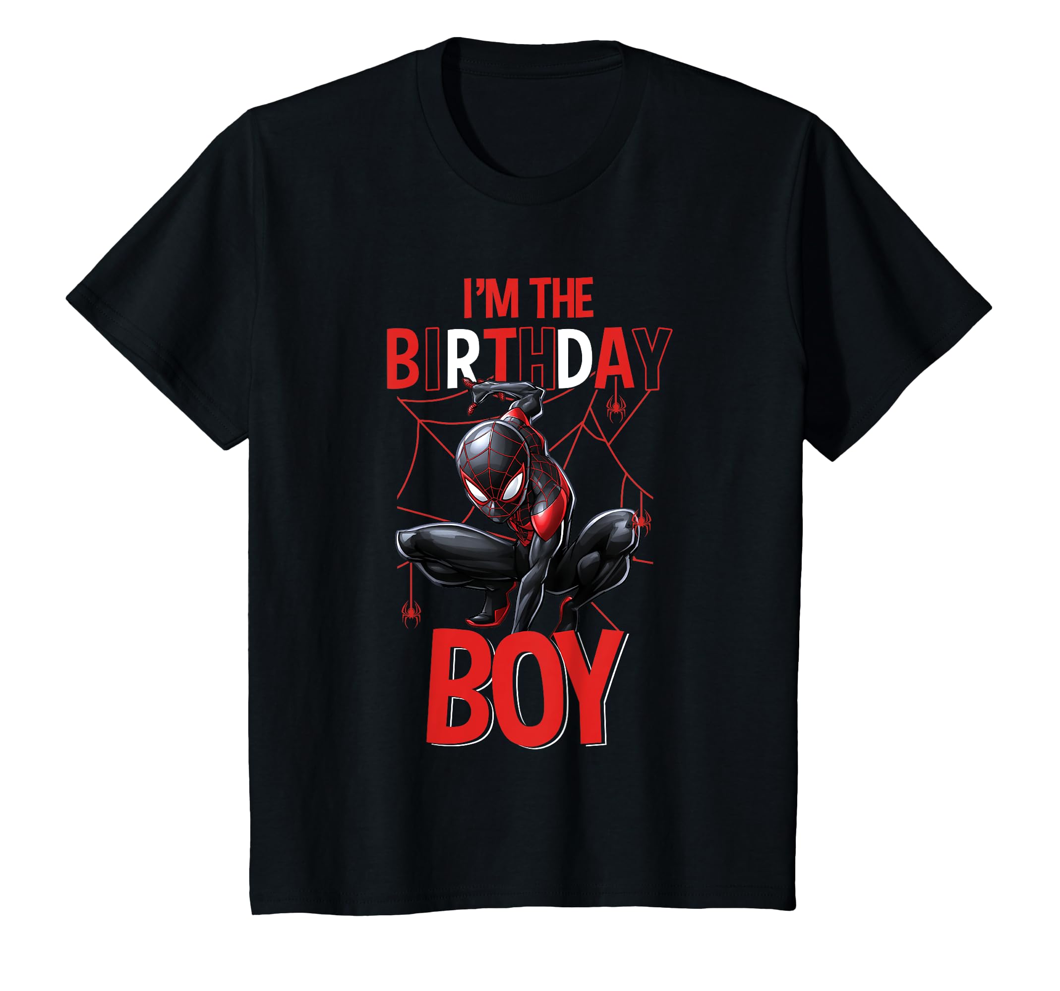 Marvel Spider-Man Miles Morales I'm The Birthday Boy T-Shirt