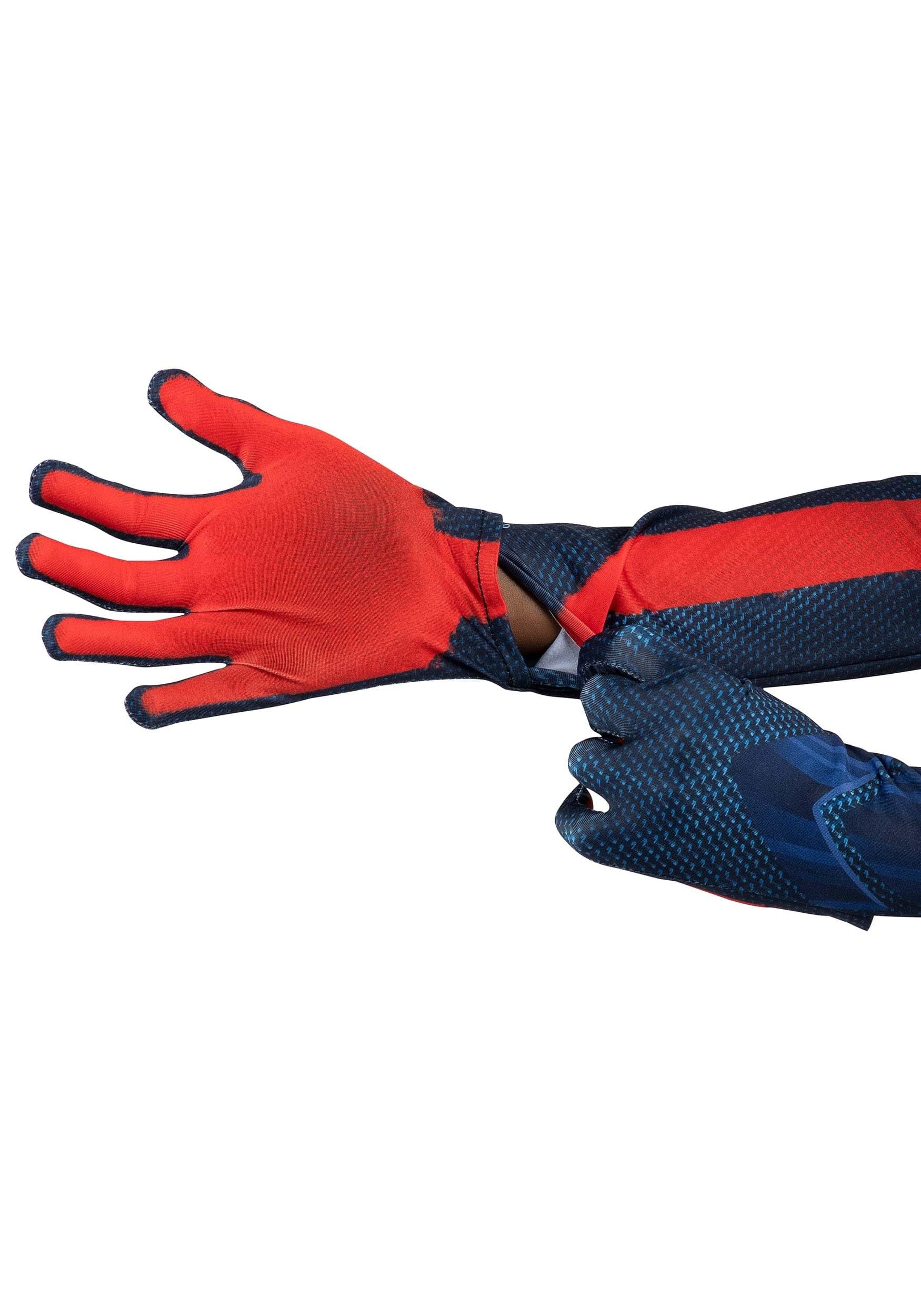 Marvel Kid's Classic Spider-Man Miles Morales Zentai Suit, Spiderman Costume for Halloween Small Blue