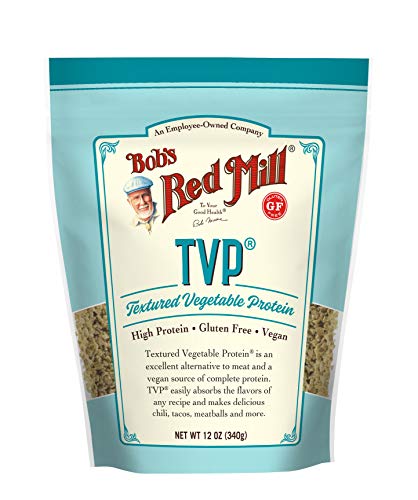 Bob's Red Mill TVP (Textured Vegetable Protein), 12-ounce (Pack of 4)