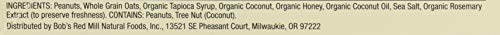 Bob's Red Mill Peanut Butter Coconut & Oats Bob's Bar, 1.76 Ounce (Pack of 12)