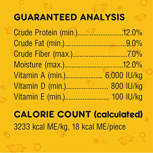 PEDIGREE MARROBONE Toy/Small Dog Treats Real Beef Flavor Crunchy Dog Biscuit, 15 oz. 8 Pack