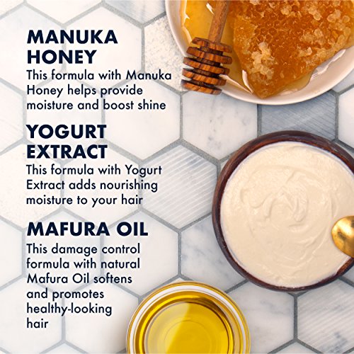 SheaMoisture Hydrate & Repair conditioner For Damaged Hair Manuka Honey & Yogurt Shea Butter Shampoo and Conditioner 13oz